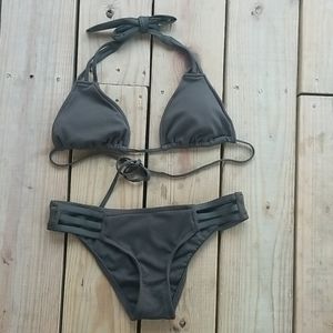Mossimo Supply Co. | Swim | Mossimo Black Polka Dot Tankini Bathing ...